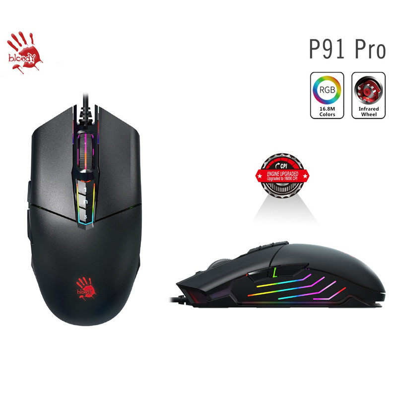 A4Tech Bloody P91 Pro RGB Gaming Mouse price in Pakistan - Telemart Pakistan