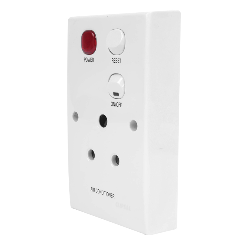 Buy Clipsal E-Series 3 Pin Round Switched Socket with Relay at Best ...