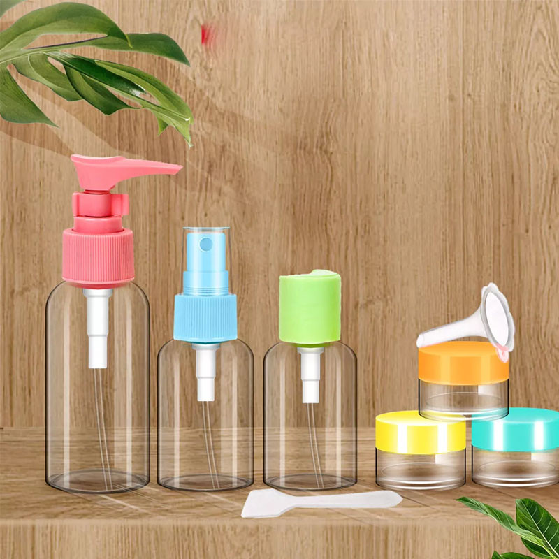 Buy Miniso - 8 Pieces Colorful Traveling Bottle Set at Best Price In ...