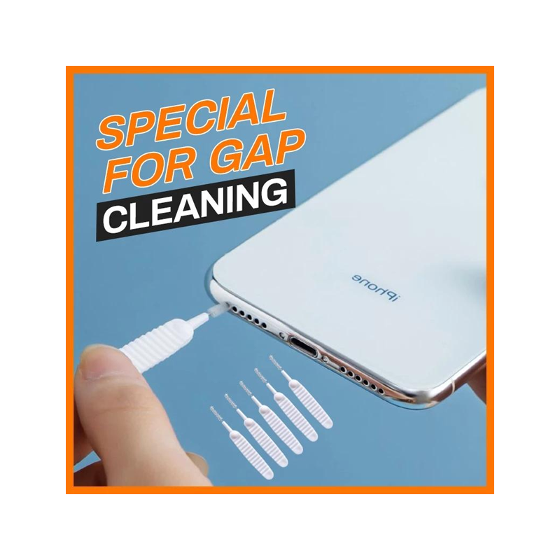 Buy Anti Clogging Gap Hole Multi Purpose Cleaning Brush (Pack Of 10) at ...