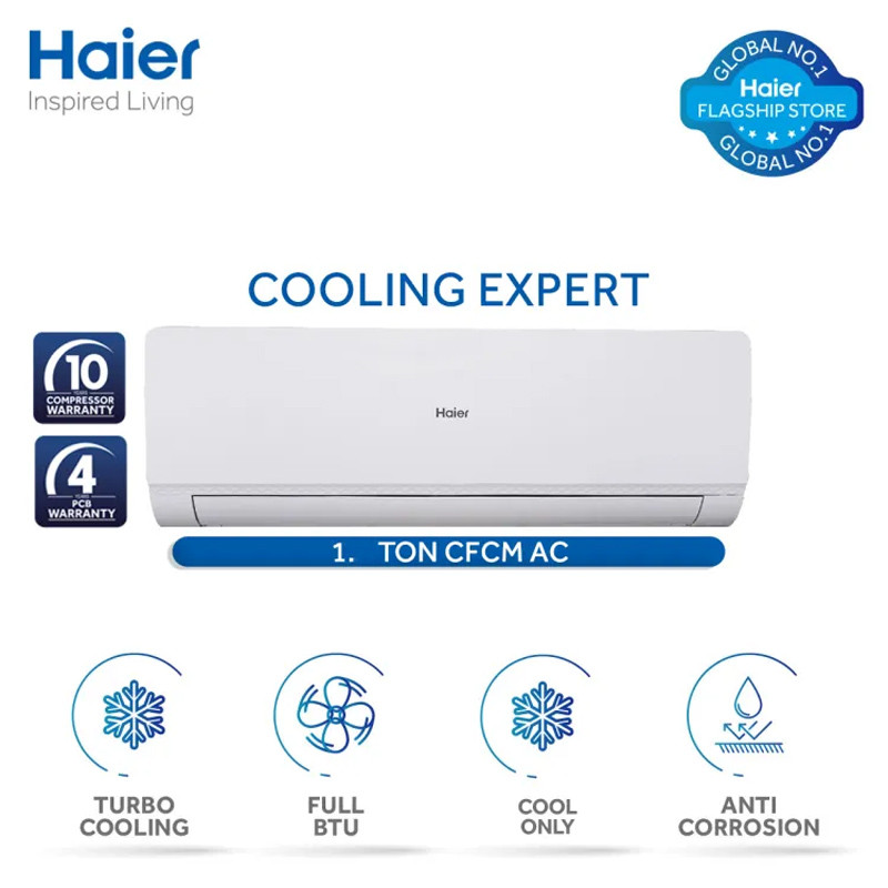 Haier ac 1 ton price store