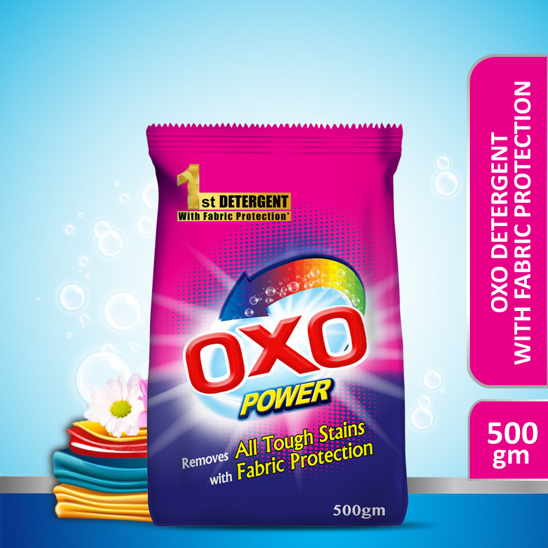 Buy OXO Detergent Powder 500gm at Best Price In Pakistan | Telemart