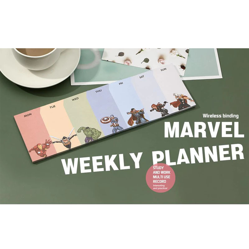 Buy Miniso Marvel Weekly Planner at Best Price In Pakistan | Telemart
